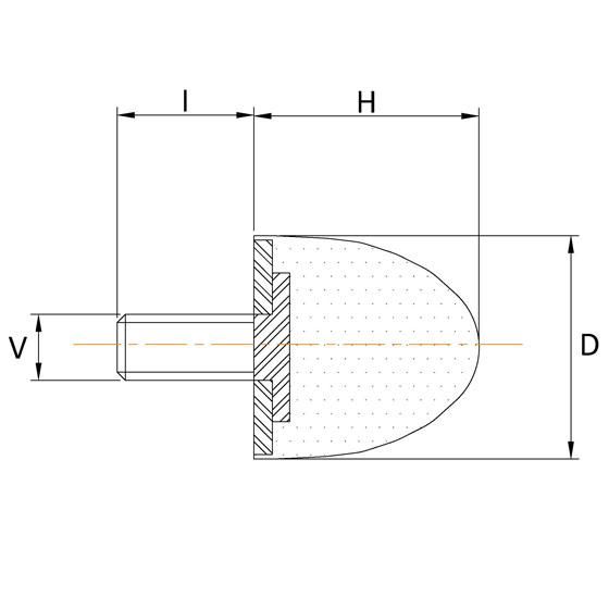 Conical Buffers, Cylindrical Buffers: AV Mounts Online